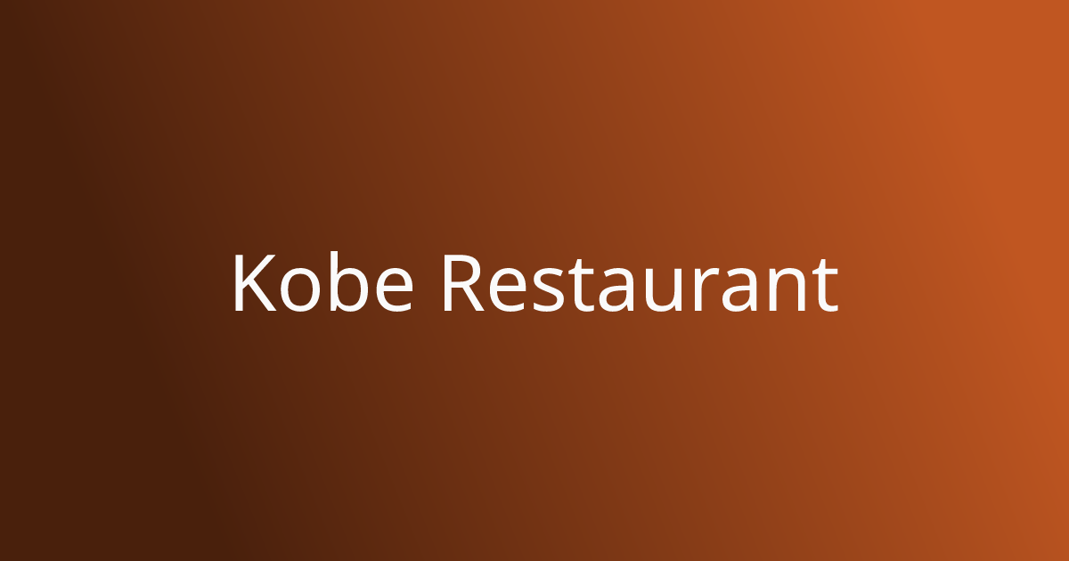 Best Japanese in Bellevue, WA | Kobe Restaurant | Order Online